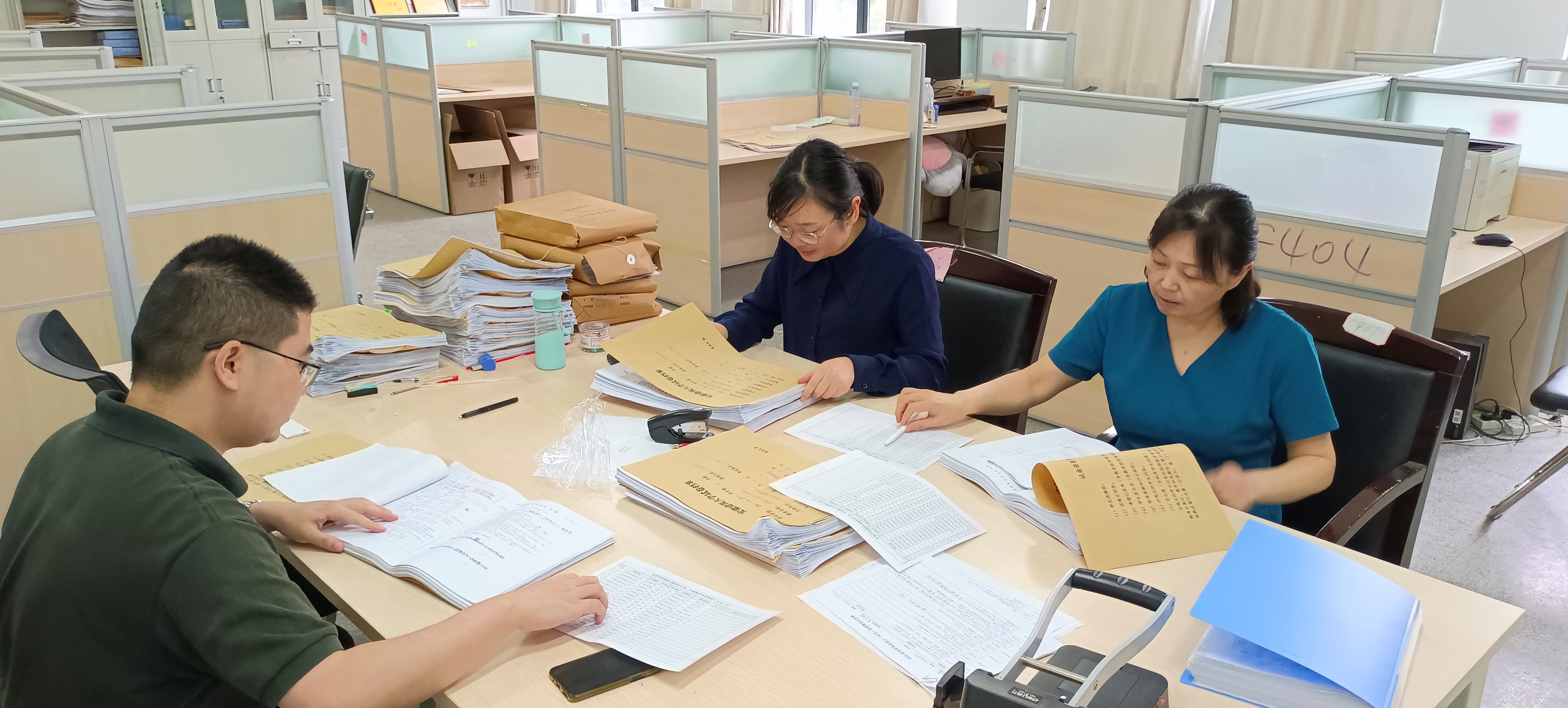 经管学院开展本科教学资料专项检查